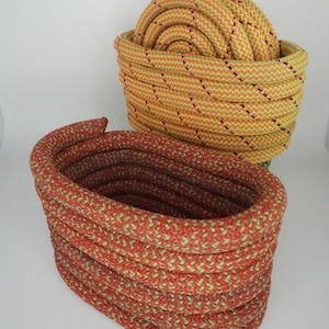 Recycled Rock Climbing Rope Coaster Caddy - Etsy