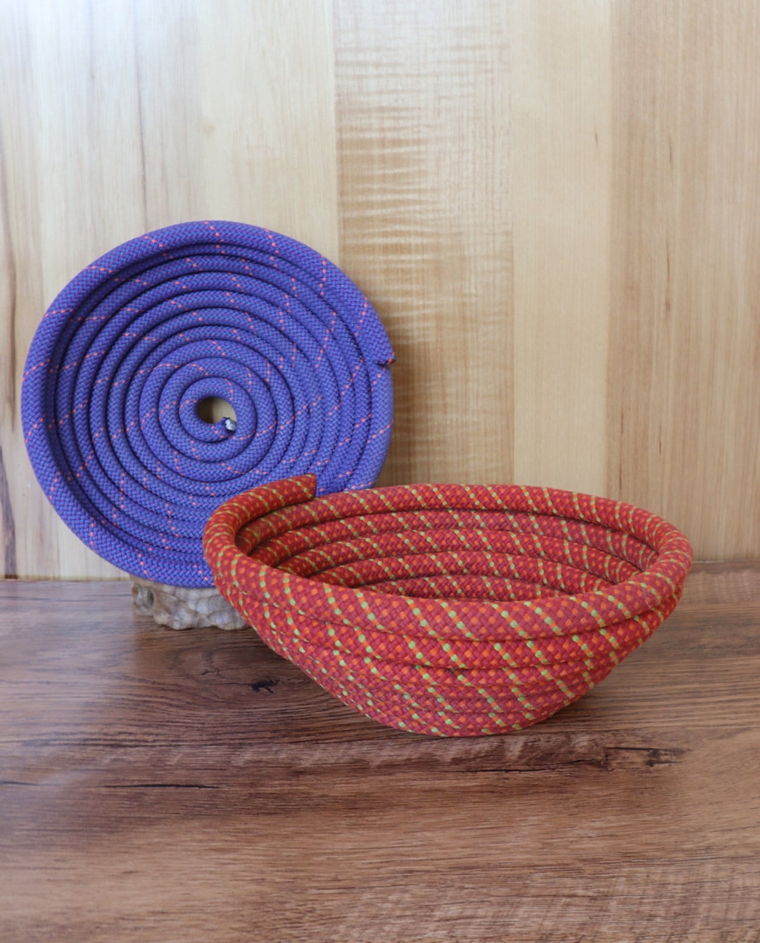 Recycled Rock Climbing Rope Bowl - Homewares & Storage - Etsy