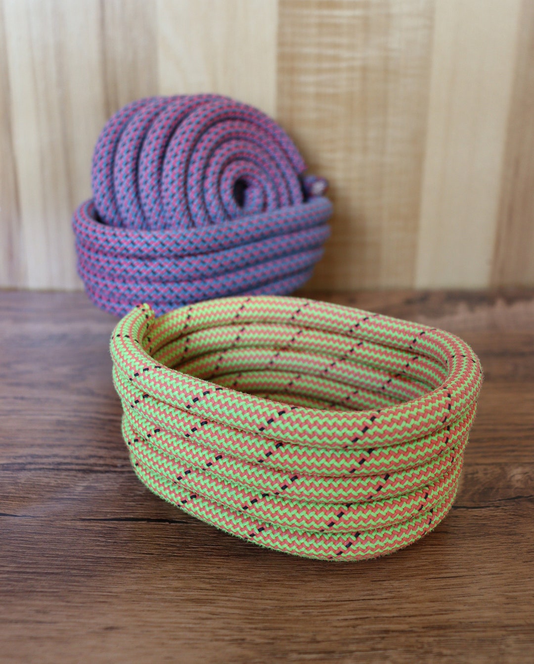 Recycled Climbing Rope Coaster Caddy - Etsy