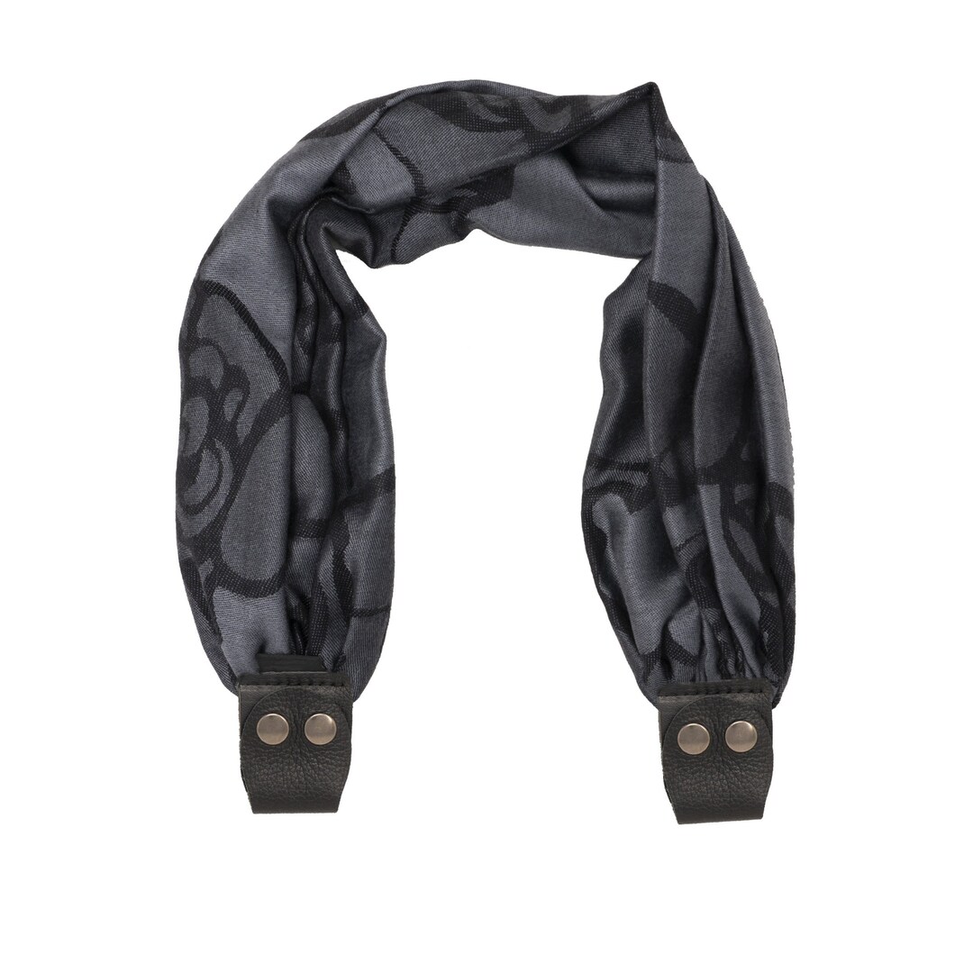Scarf Strap for Sass Bags Black Bloom - Etsy