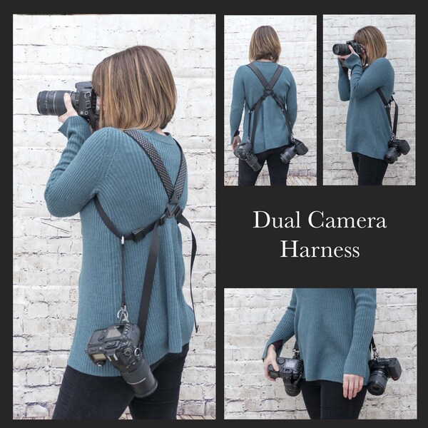 Leather Camera Harness - Etsy