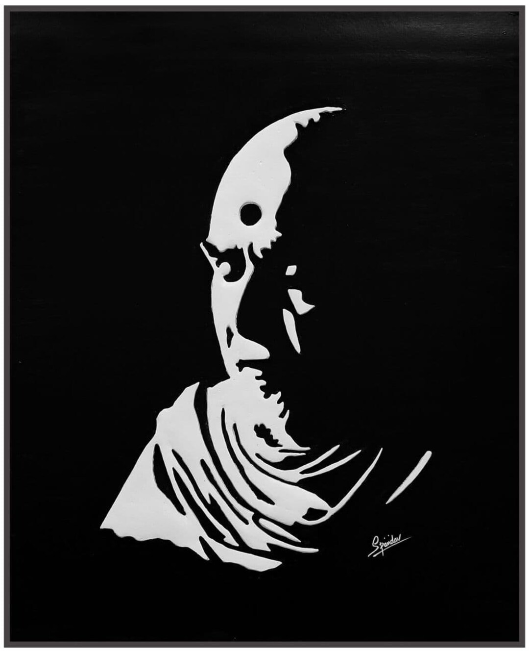 3-dimensional Plaster Art - Mahant Swami - Etsy