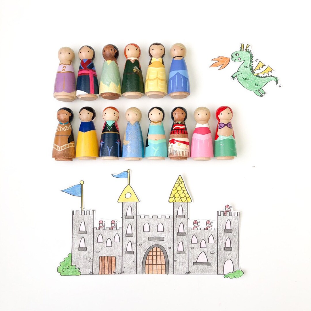 Mini Princess Miniature Princesses Little Princess - Etsy