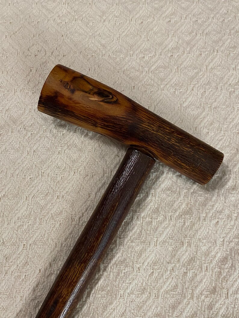 Walking Stick/cane (40") - Made From Salvaged Hickory Tree - Etsy