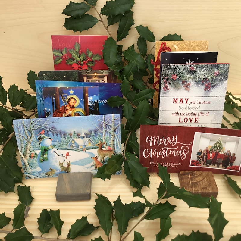 Christmas Card Holder - Etsy