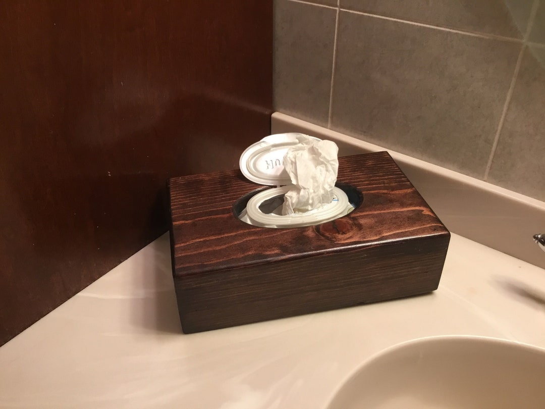 Wooden Baby Wipe Box: Rustic Nursery Decor, Tissue Dispenser - Etsy