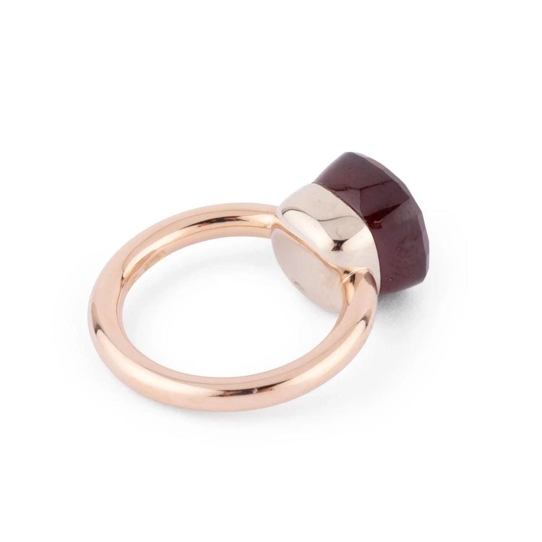 Beautiful Pomellato Design Garnet Stone Ring for Her, 925 Sterling ...