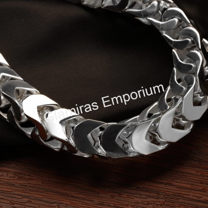 Big Silver Chains for Men - Etsy