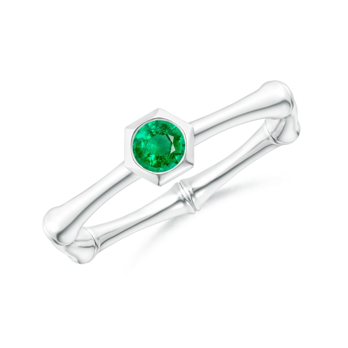 Beautiful Emerald Ring for Her 925 Sterling Silver Ring May - Etsy