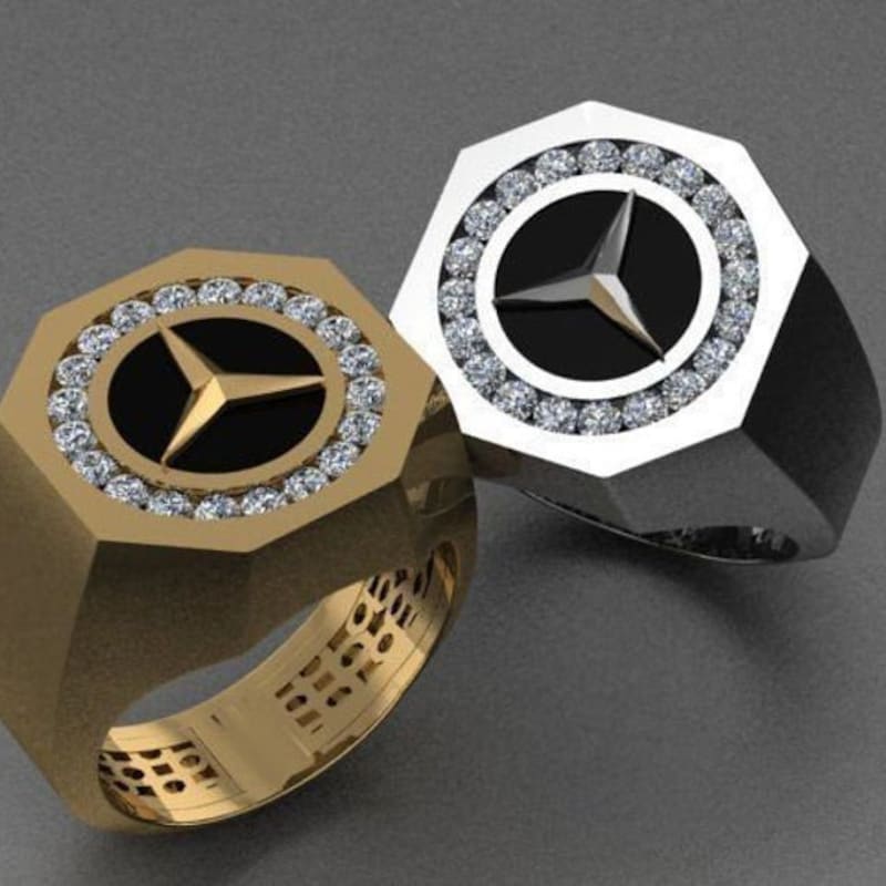Mercedes Rings - Etsy