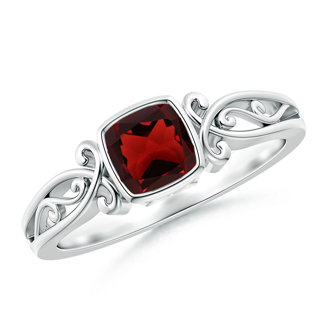 Beautiful Garnet Ring for Her 925 Sterling Silver Ring - Etsy