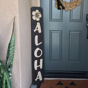 Welcome Sign for Front Porch With 3d Laser Cut Letters | Rustic ...