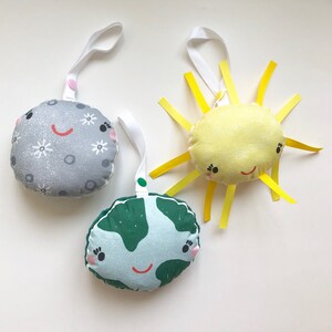 Baby Gym Toys | Plush Baby Toy | Earth Moon Sun Baby Toy | Rattle ...