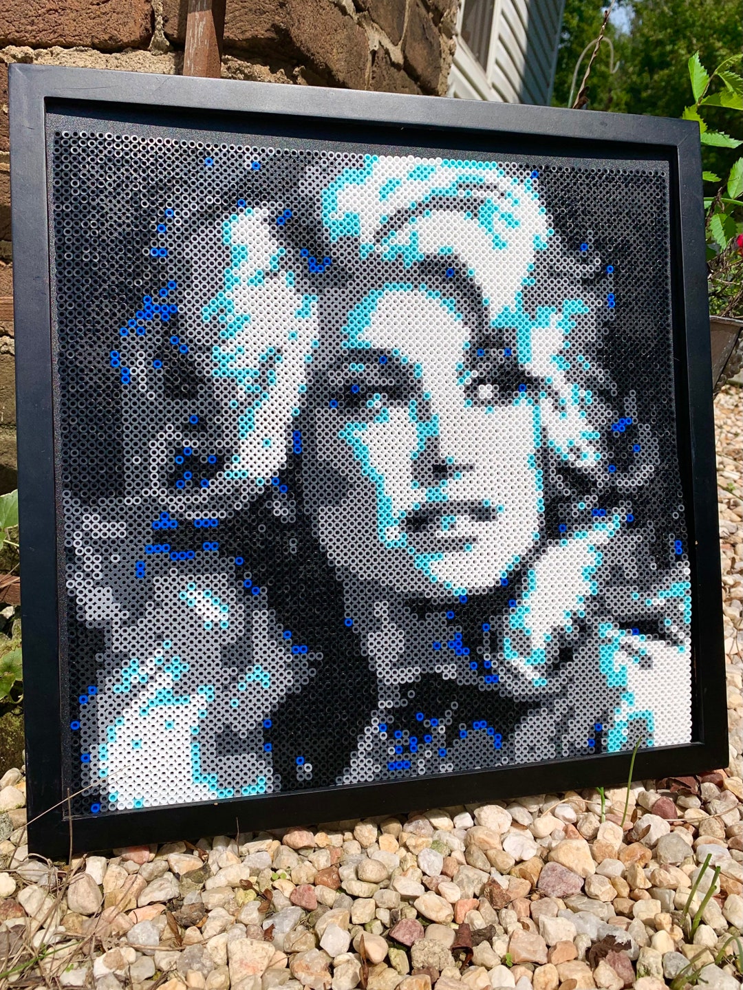 Dolly Portrait in Perler 18”x18” - Etsy