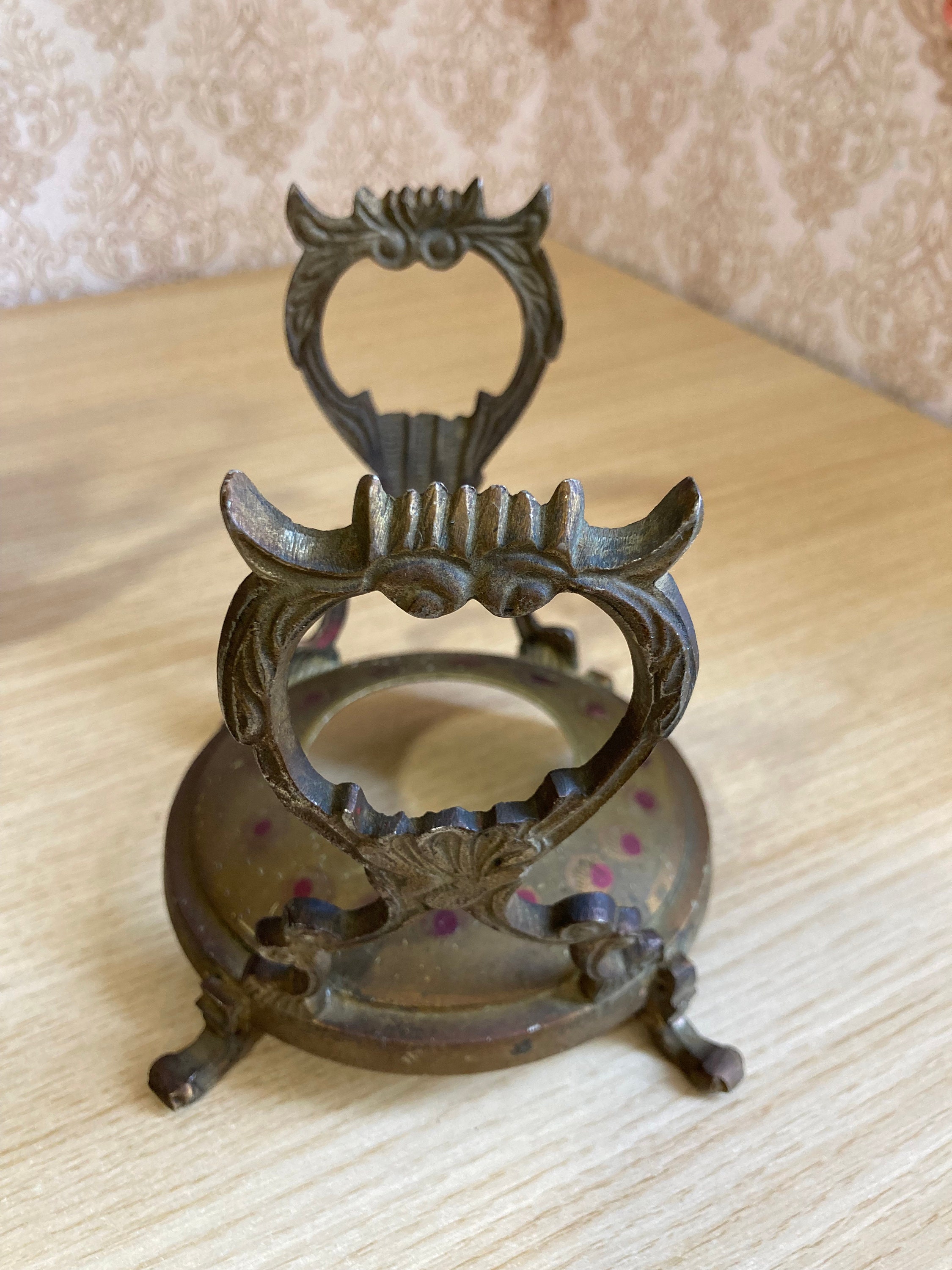 Vintage Brass Tipping Tea Pot With Tipping Stand and Burner - Etsy Canada