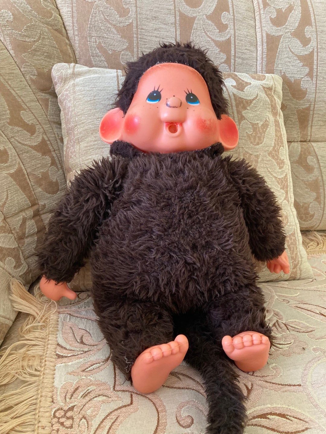 Vintage Big Monchichi Sekiguchi Made Italy EFFE / Vintage Monkeys ...