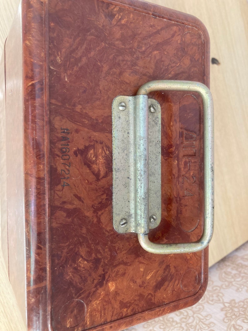 Soviet Bakelite Casket. Original Box for Storage. Bakelite Box Military ...
