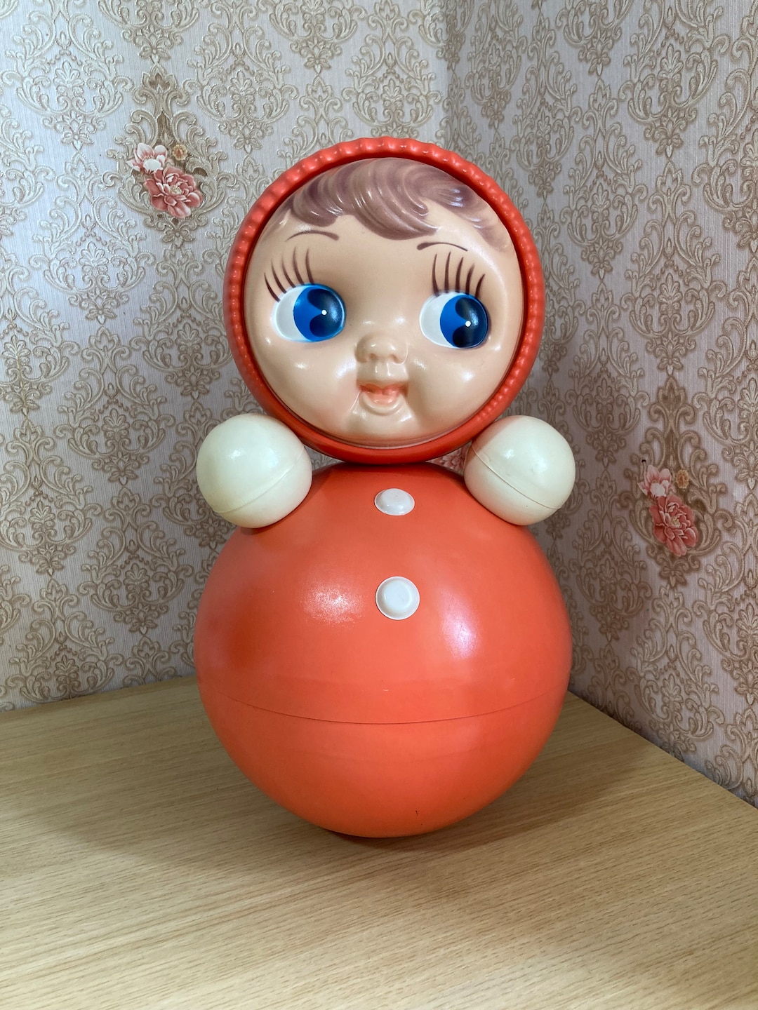 Vintage Nevalyashka Roly Poly Celluloid Plastic Soviet Toy - Etsy