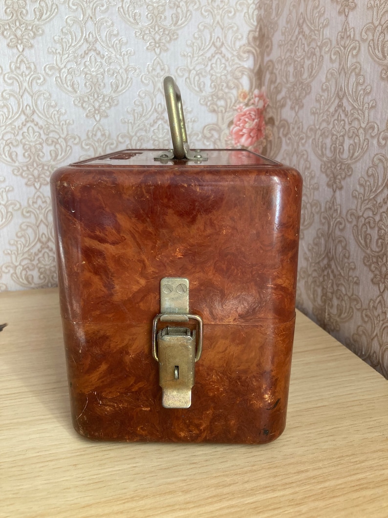 Soviet Bakelite Casket. Original Box for Storage. Bakelite Box Military ...