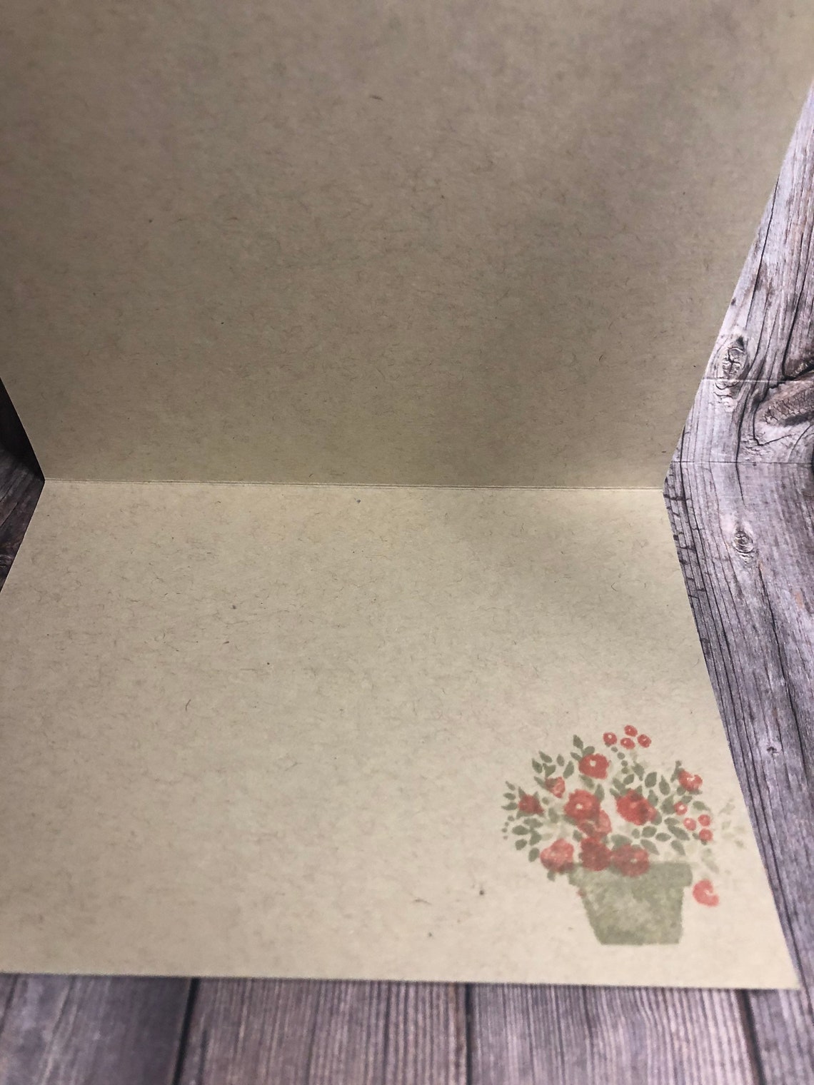 A Little Note: Handmade Card - Etsy
