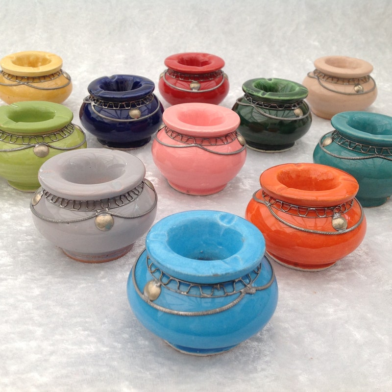 Small Pottery Pink Tray - Etsy UK