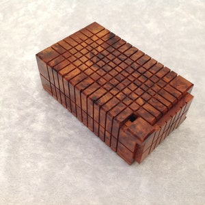 Handmade Wooden Puzzle Box Small - Etsy