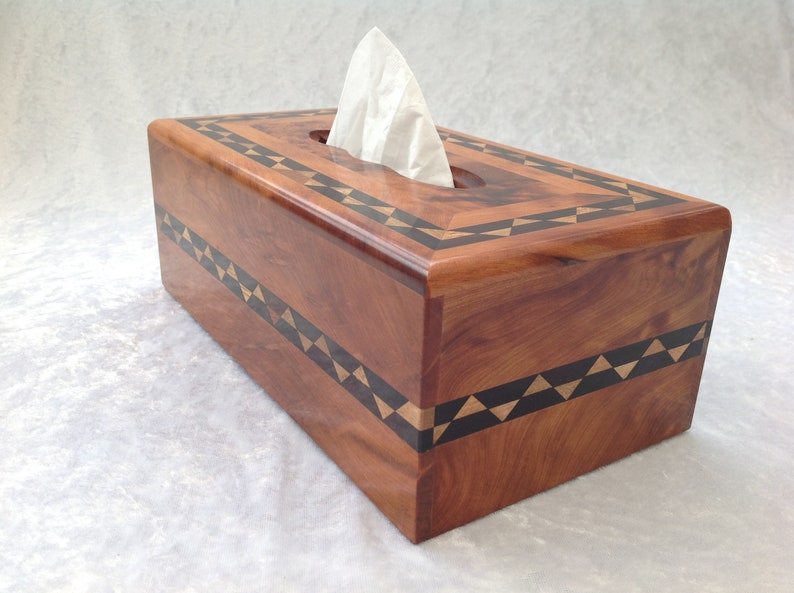 Moroccan Style Handmade Tissue Box Cover With Marquetry in | Etsy