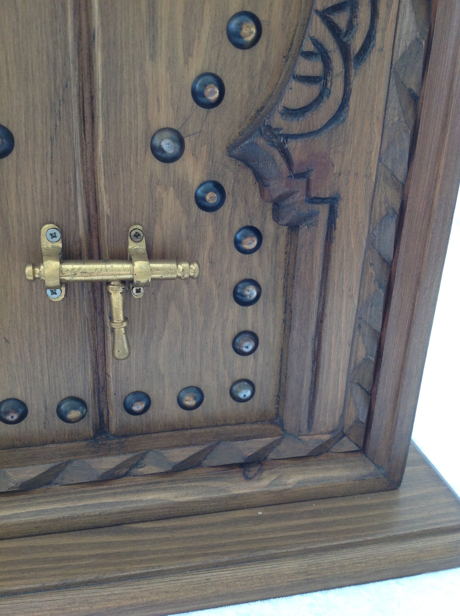 Hand Made Carved Decorative Door in Solid Pine - Etsy