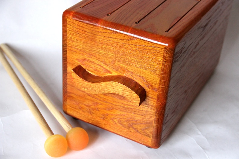 Tongue Drum Musical Instrument Easy to Play Wooden Slit Log - Etsy