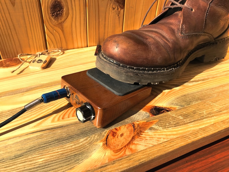 Electro Stomp Box: Personalized Wooden Foot Percussion Musical ...