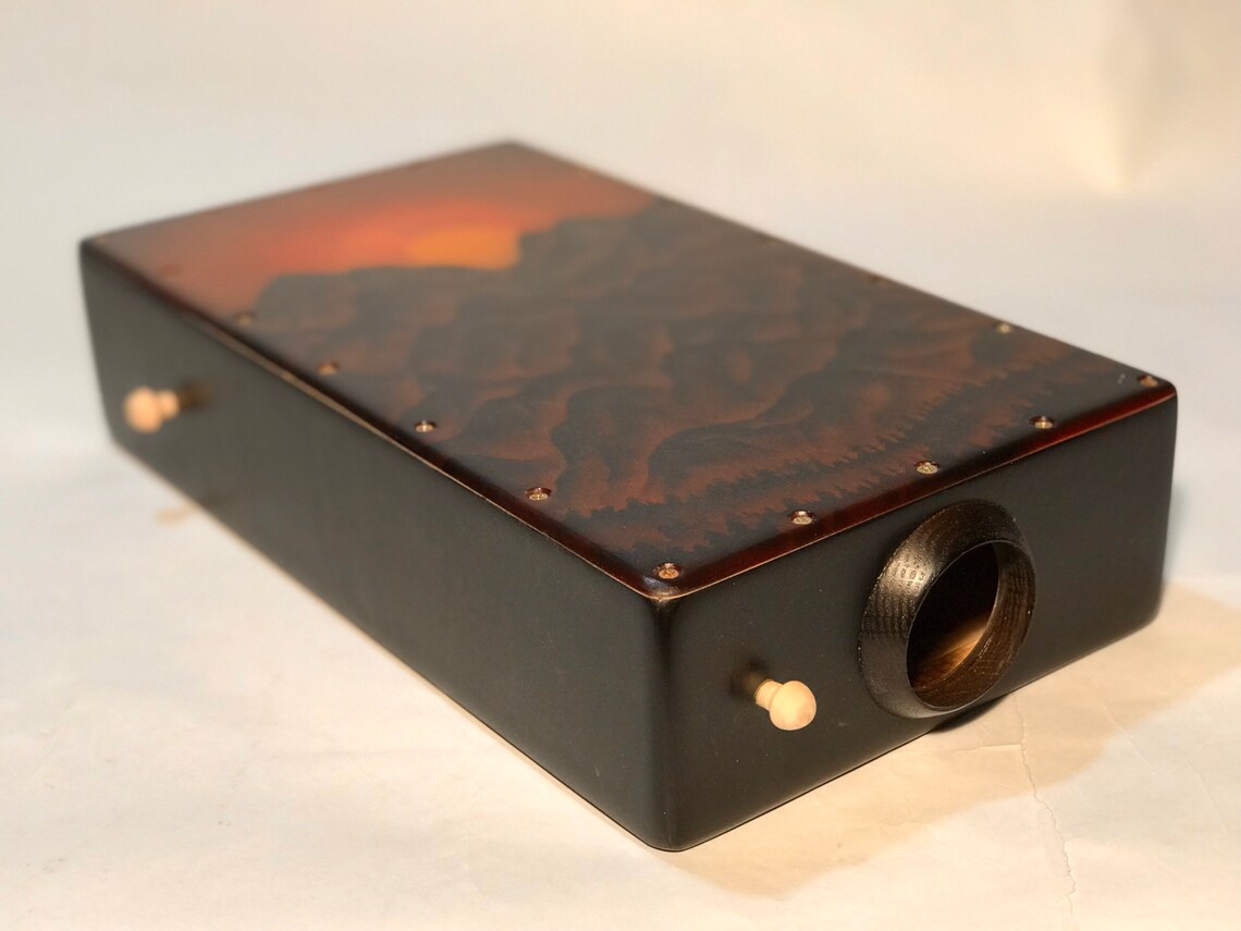 Wooden Travel Cajon Hand Drum Percussion With Unique Author - Etsy