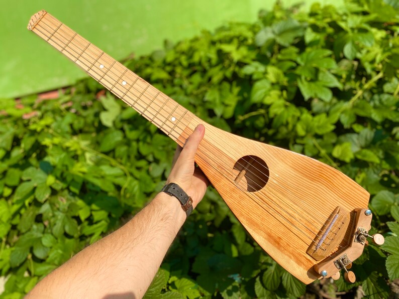 Travel Guitar Stick Backpacking 6 String Mini Musical - Etsy