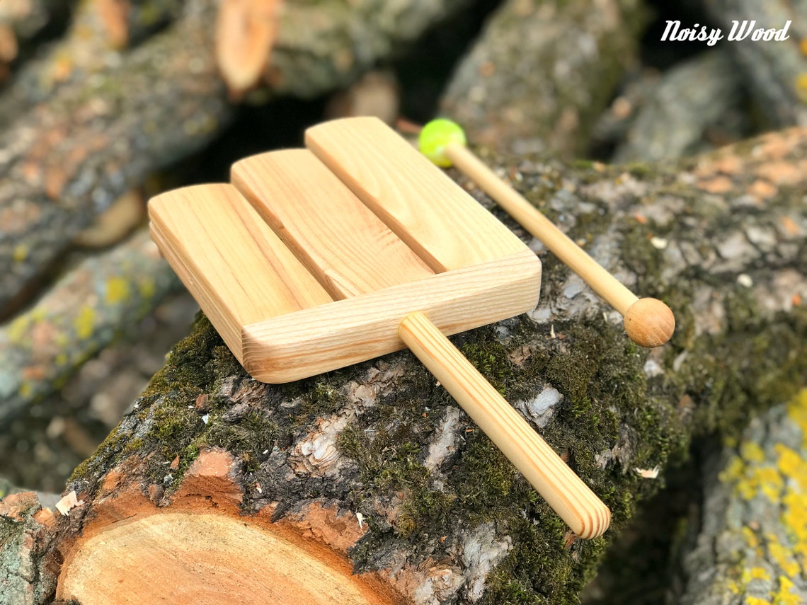 Agogo Personalized Musical Instrument of Three Boxes Wooden - Etsy