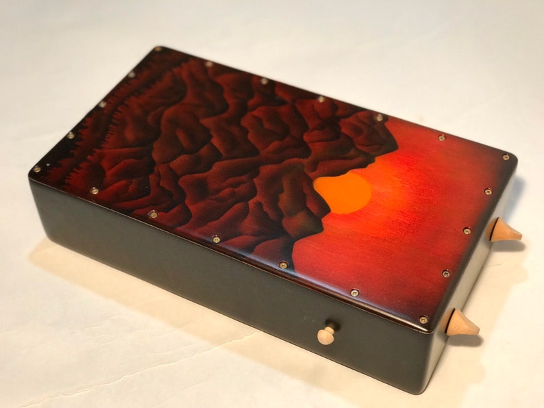 Wooden Travel Cajon Hand Drum Percussion With Unique Author - Etsy