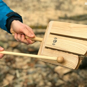 Agogo Personalized Musical Instrument of Three Boxes Wooden Percussion ...