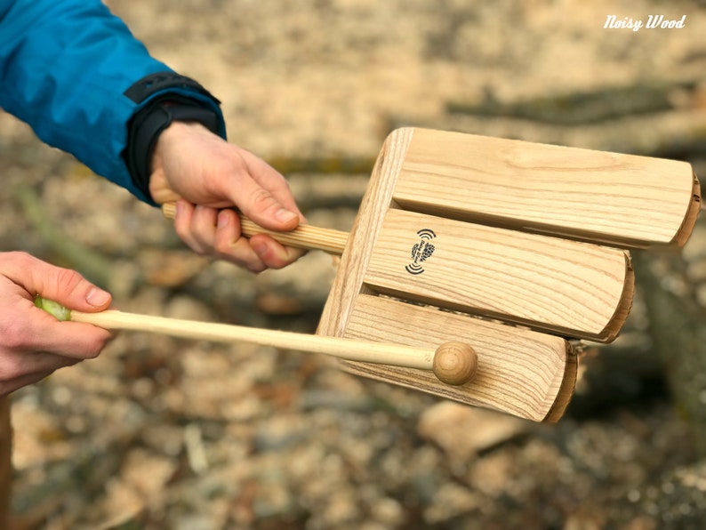 Agogo Personalized Musical Instrument of Three Boxes Wooden - Etsy