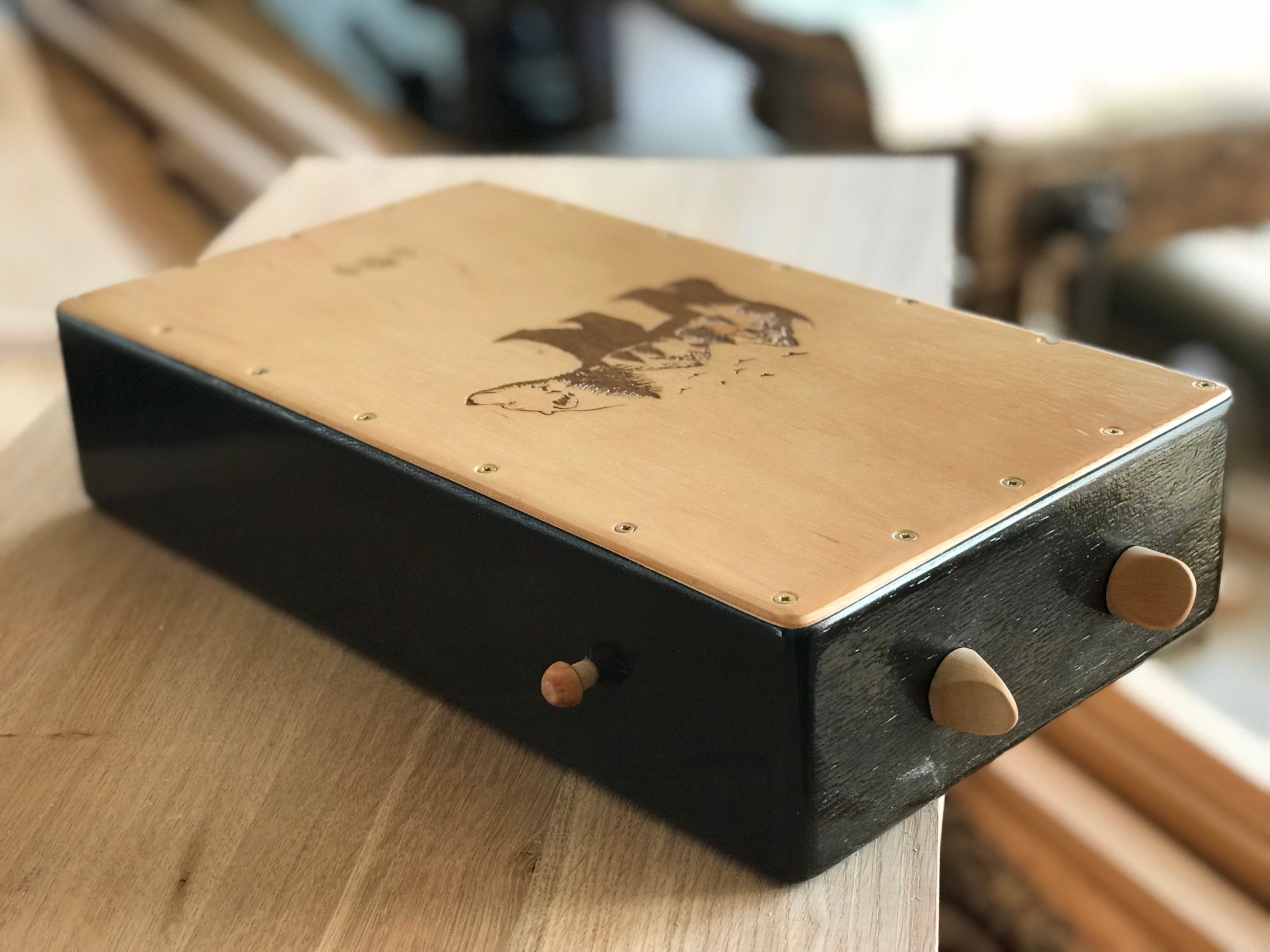 Wooden Travel Cajon Hand Drum Bongo Box Percussion Musical | Etsy