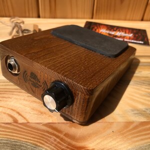Wooden Electro Stomp Box Personalized Foot Percussion With Two Pickups ...