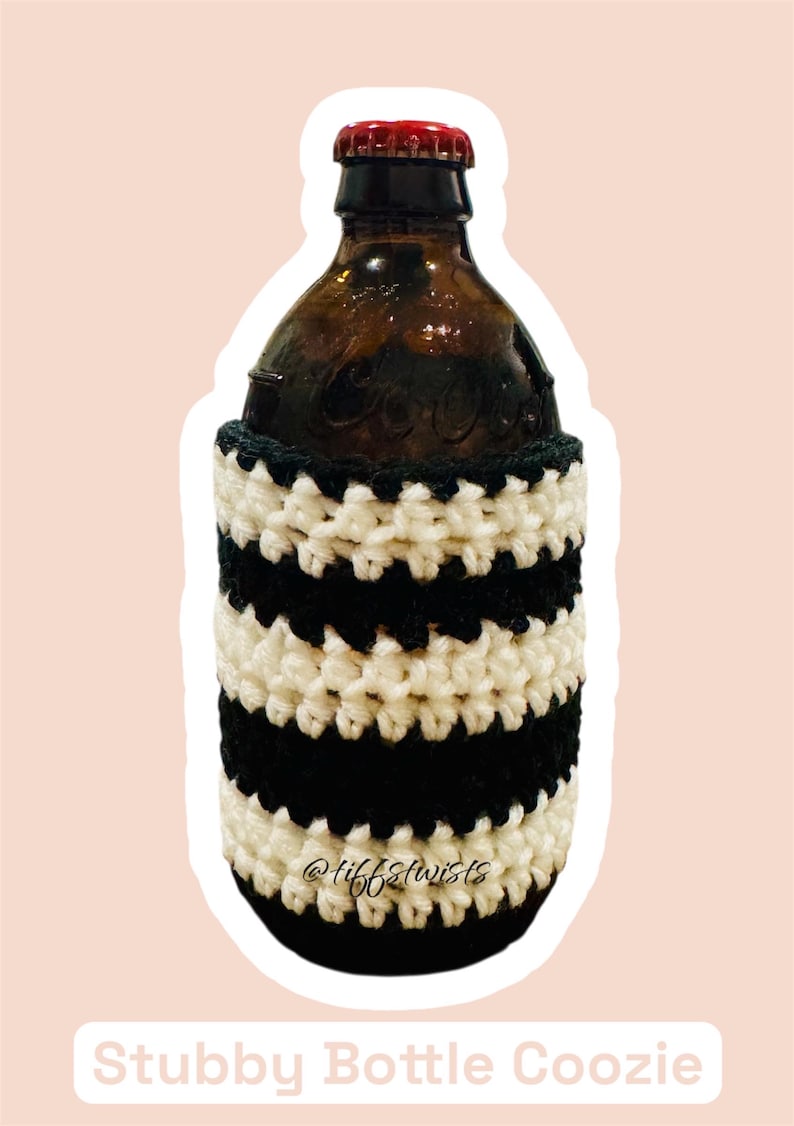 Crochet Pattern | Stubby Bottle Coozie | Coors Banquet Size | Instant ...