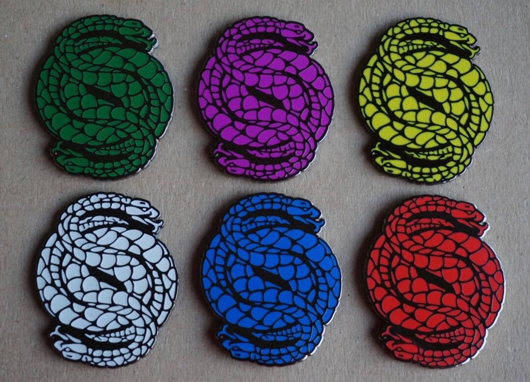 Gambit Snake Enamel Pins - Etsy