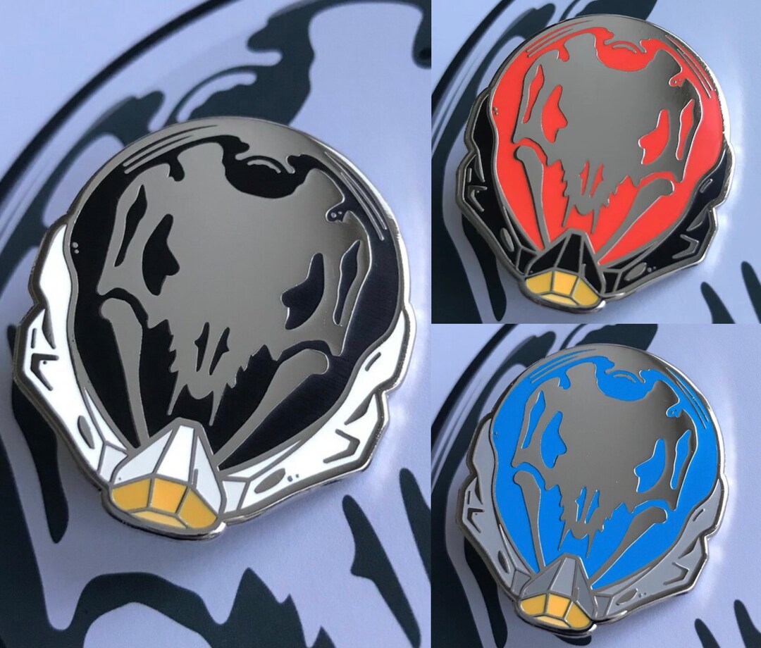 Hunter Helmet Enamel Pins - Etsy