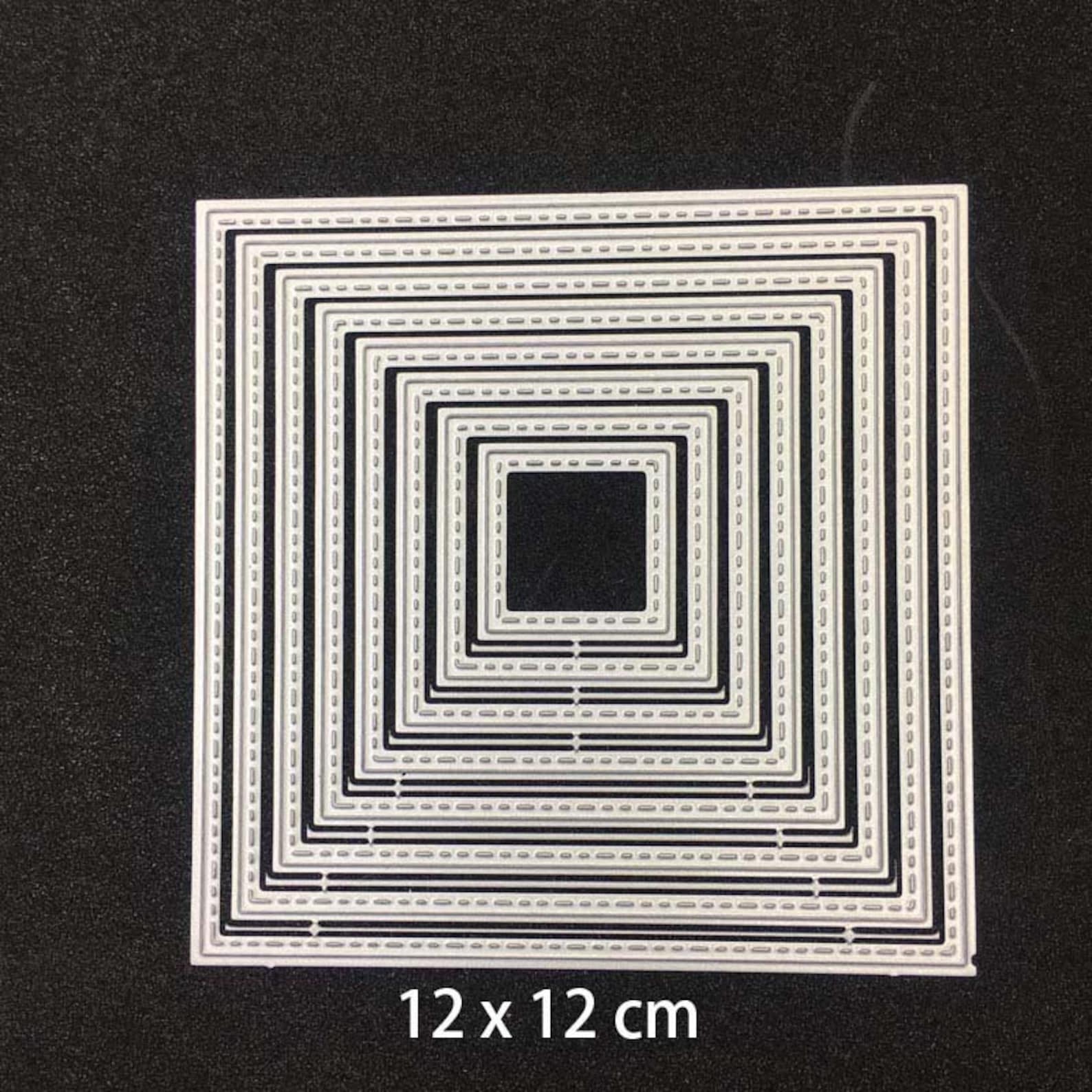 Square Frame Cutting Die,craft Dies, Stencil Template,scrapbooking Dies ...