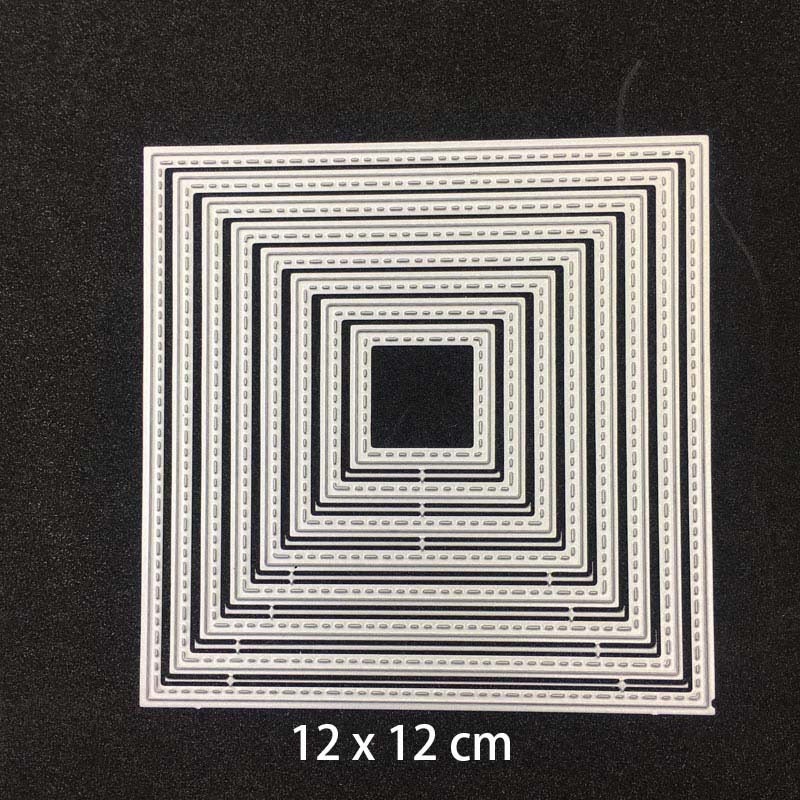 Square Frame Cutting Die,craft Dies, Stencil Template,scrapbooking Dies ...