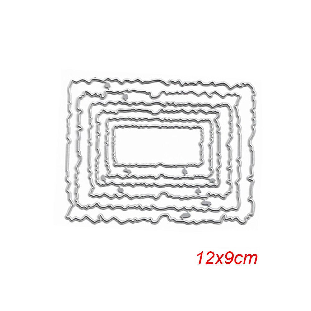 Torn Edge Cutting Die,craft Dies, Stencil Template,scrapbooking Dies ...