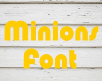 Minion svg | Etsy