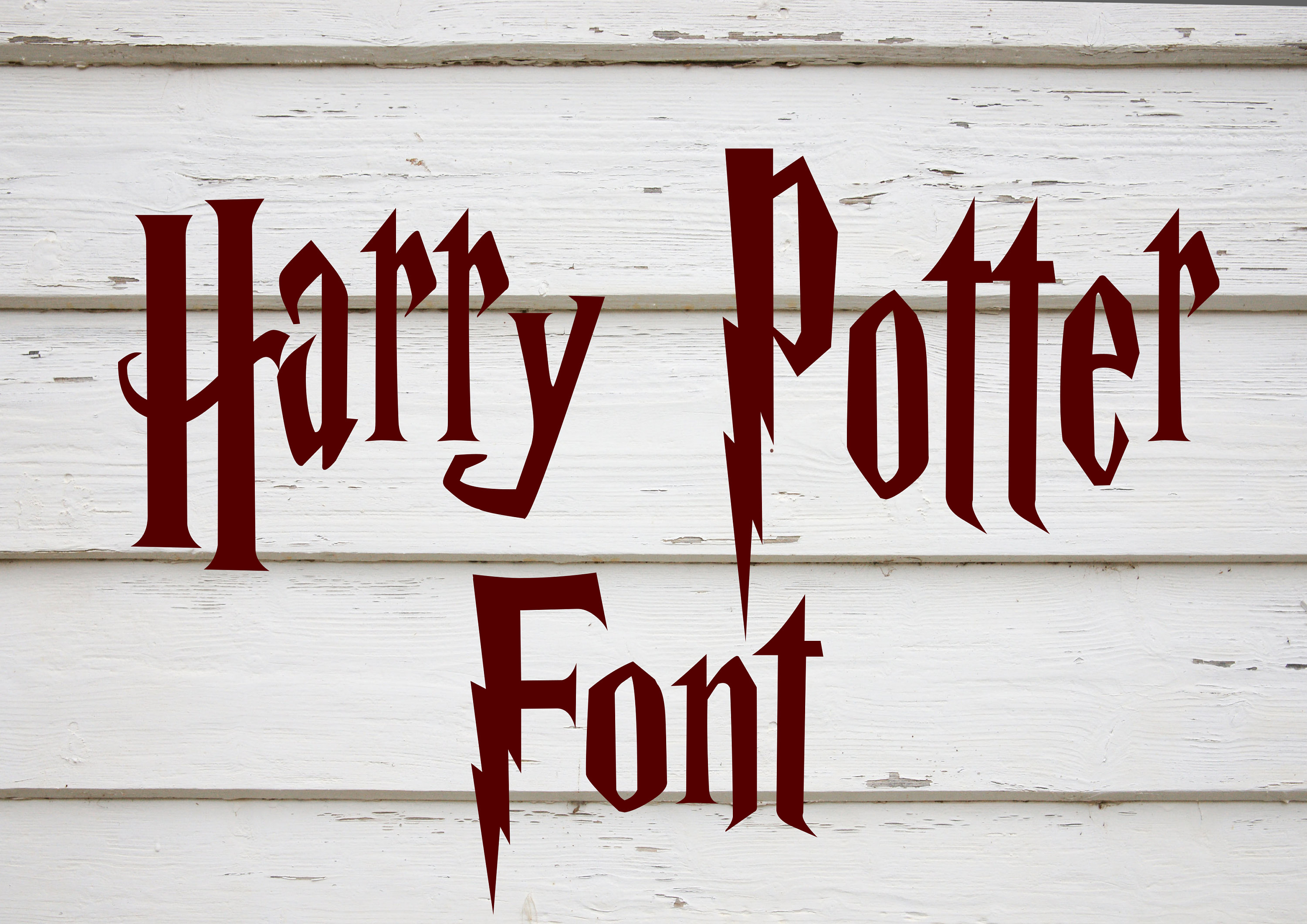 Harry Potter Font Svg Free Free SVG Cut Files