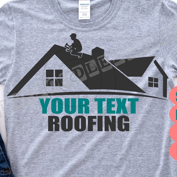 Roofing Svg - Etsy