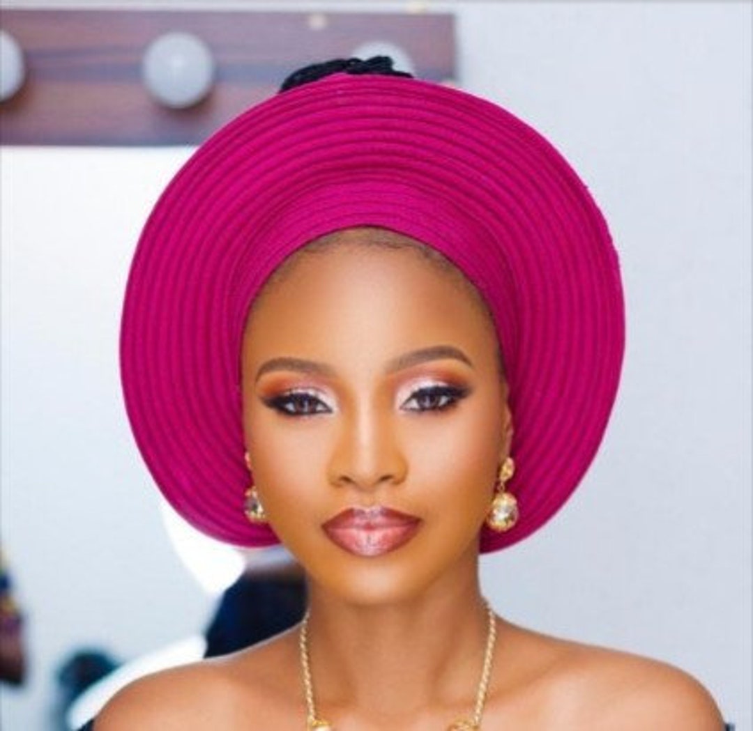 Auto Gele One Size Fit All African Head Gear African Adjustable Head ...