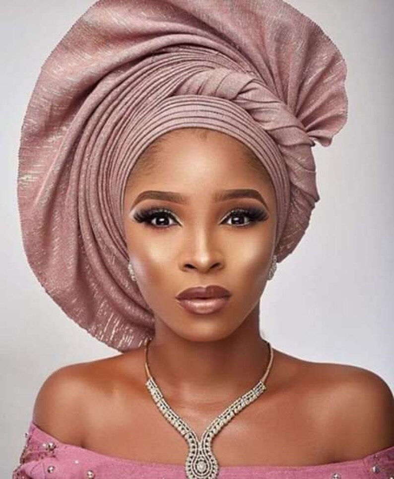 Onion Auto Gele , Adjustable Auto Gele Black Friday Sale Homecomings - Etsy