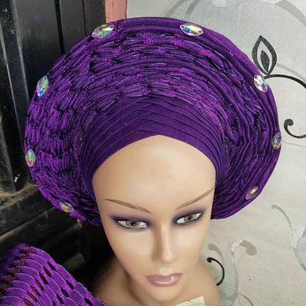 Auto Gele Aso Oke - Etsy
